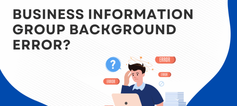 Business Information Group (BIG) Background Check Error - Sanders Law Group